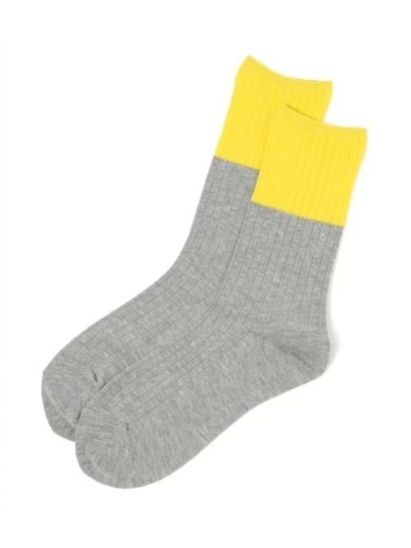 【楽天市場】【SALE／30%OFF】(W)カラー2トーンソックス LEPSIM レプシィム 靴下・レッグウェア 靴下 イエロー グリーン オレンジ ピンク【RBA_E】[Rakuten ...