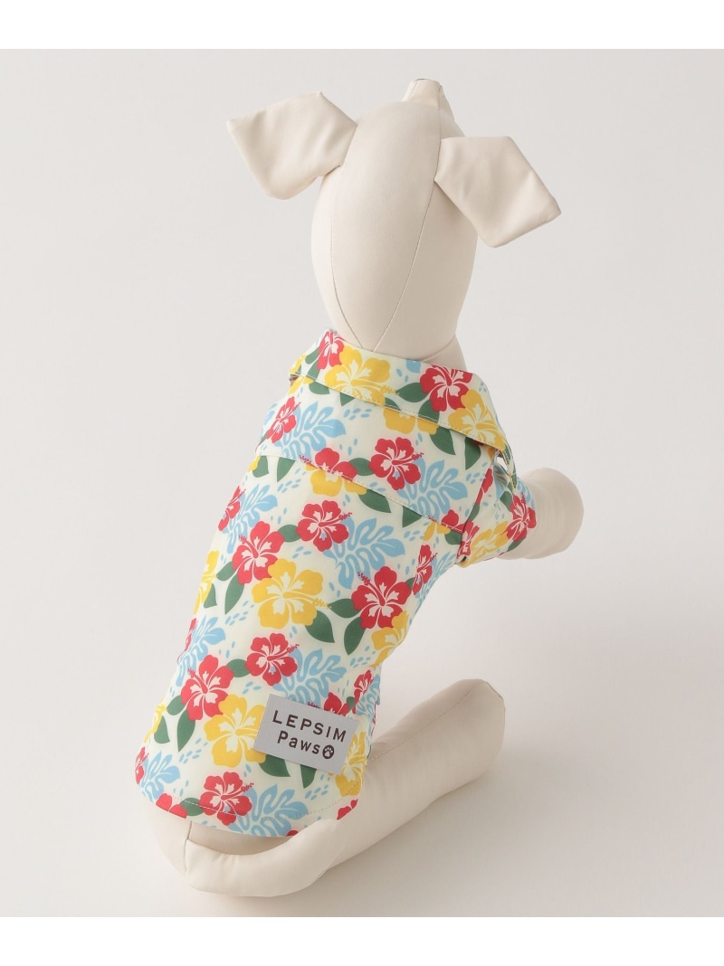 【楽天市場】【PET】リゾートTシャツ LEPSIM レプシィム ペット用品 ペットウェア・ペット服 ブルー イエロー【送料無料】[Rakuten Fashion]：LEPSIM／レプシィム