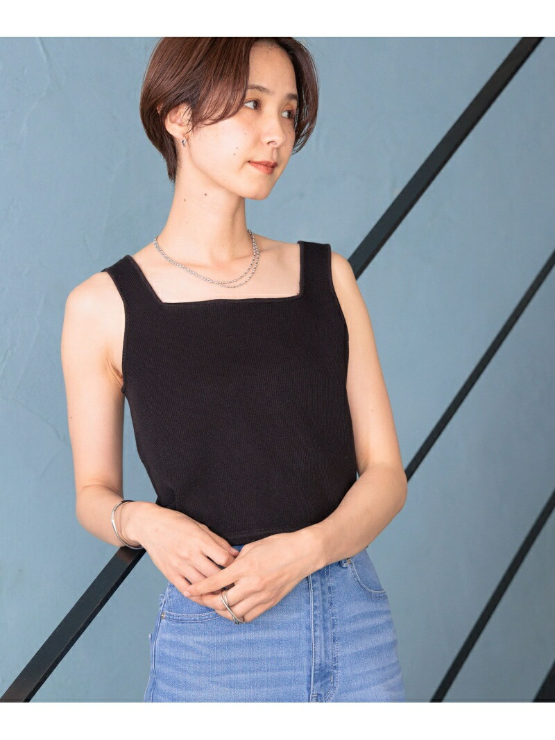 【楽天市場】【SALE／50%OFF】(W)12Gタンクビスチェ LEPSIM レプシィム トップス ノースリーブ・タンクトップ グレー ホワイト ブラック【RBA_E】[Rakuten ...