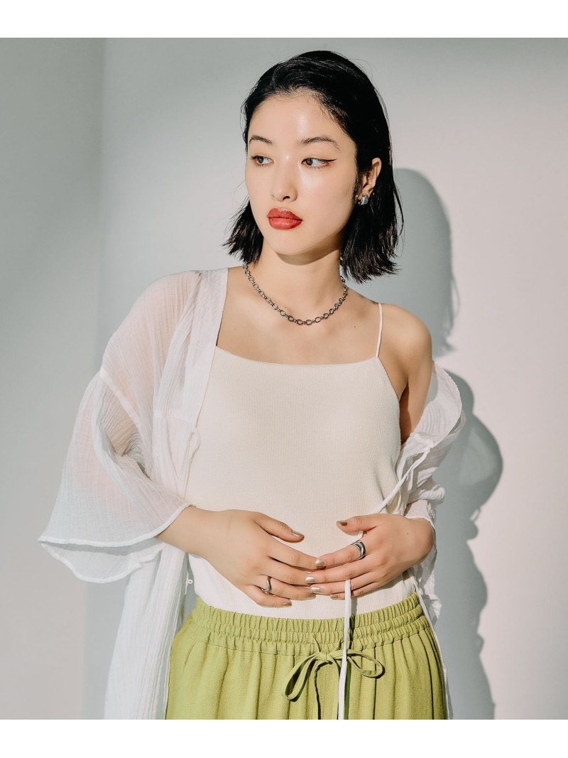 【楽天市場】カップ付き華奢紐キャミ LEPSIM レプシィム トップス キャミソール ブラック ベージュ ブラウン[Rakuten Fashion]：LEPSIM／レプシィム