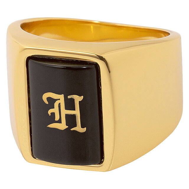 【楽天市場】(ハフ) HUF BLACKLETTER GOLD RING (RING)(AC80122-GO) リング 指輪 日本限定アイテム ...