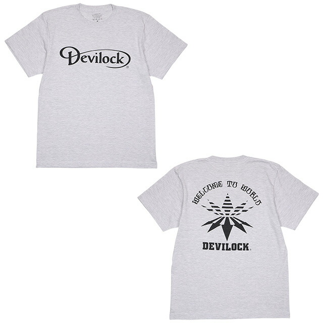 【楽天市場】(デビロック) DEVILOCK DAIMLER & VECTOR LOGO TEE (SS:TEE)(DVLCKSS-24-GR) Tシャツ 半袖 カットソー ダイムラー ...