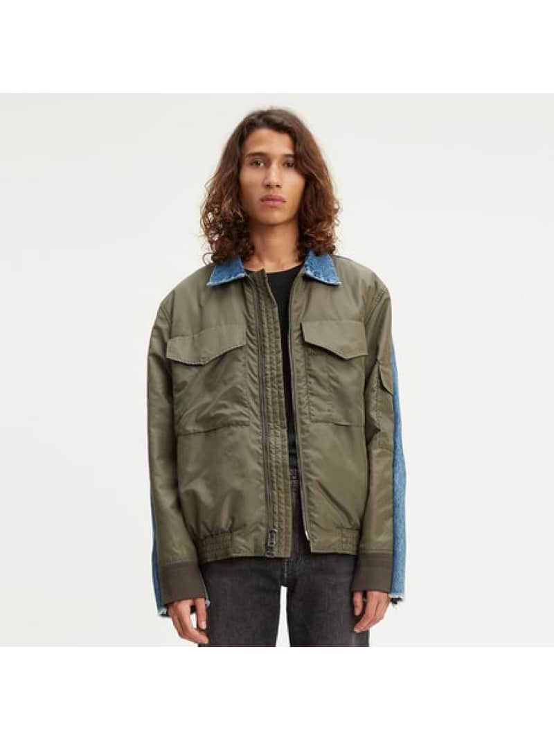 【楽天市場】LMC SPLICED TRKR BOMBER KALAMATA Levi's リーバイス ジャケット・アウター その他の ...