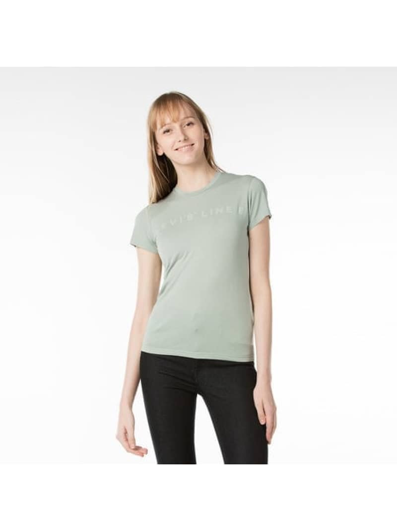 【楽天市場】【SALE／52%OFF】スリムフィットTシャツ/JADEITEWASH Levi's リーバイス トップス カットソー・Tシャツ ...