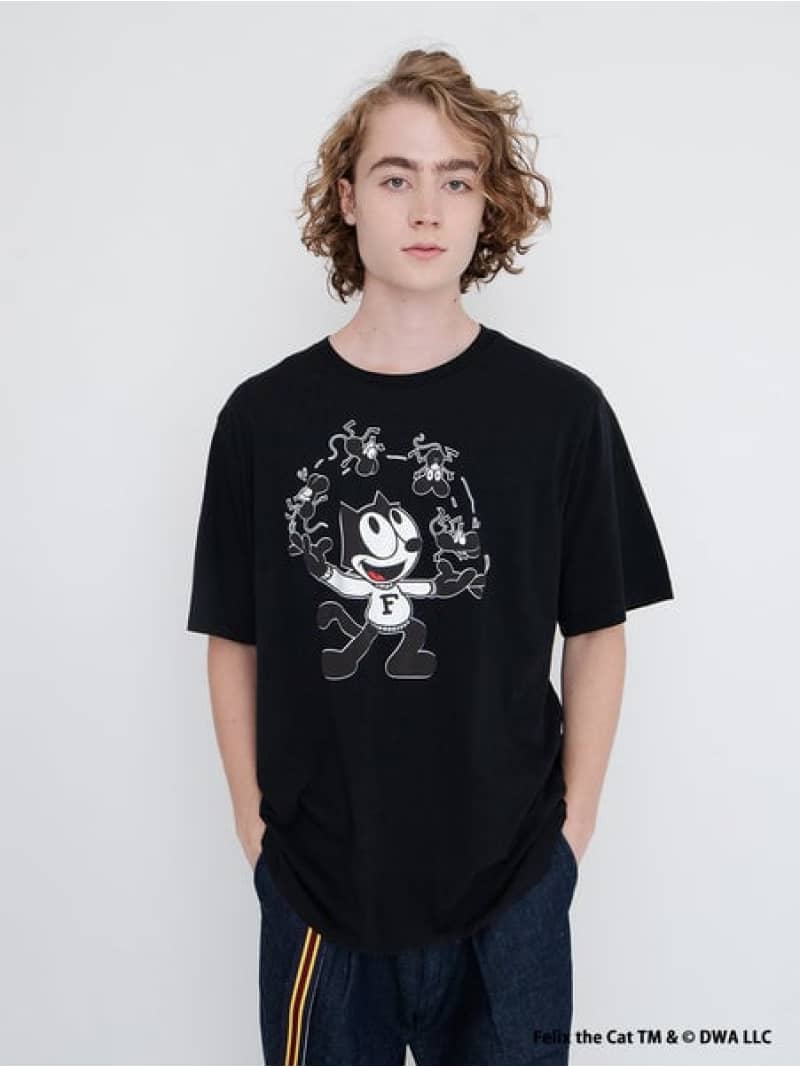 【楽天市場】【SALE／50%OFF】RELAXED TEE FELIX JUGGLE CAVIAR Levi's リーバイス トップス ...