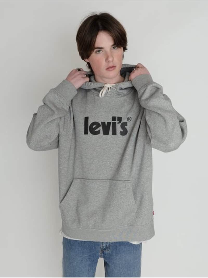 【楽天市場】【SALE／60%OFF】リラックスグラフィックフーディー CORE POSTER Levi's リーバイス トップス スウェット ...