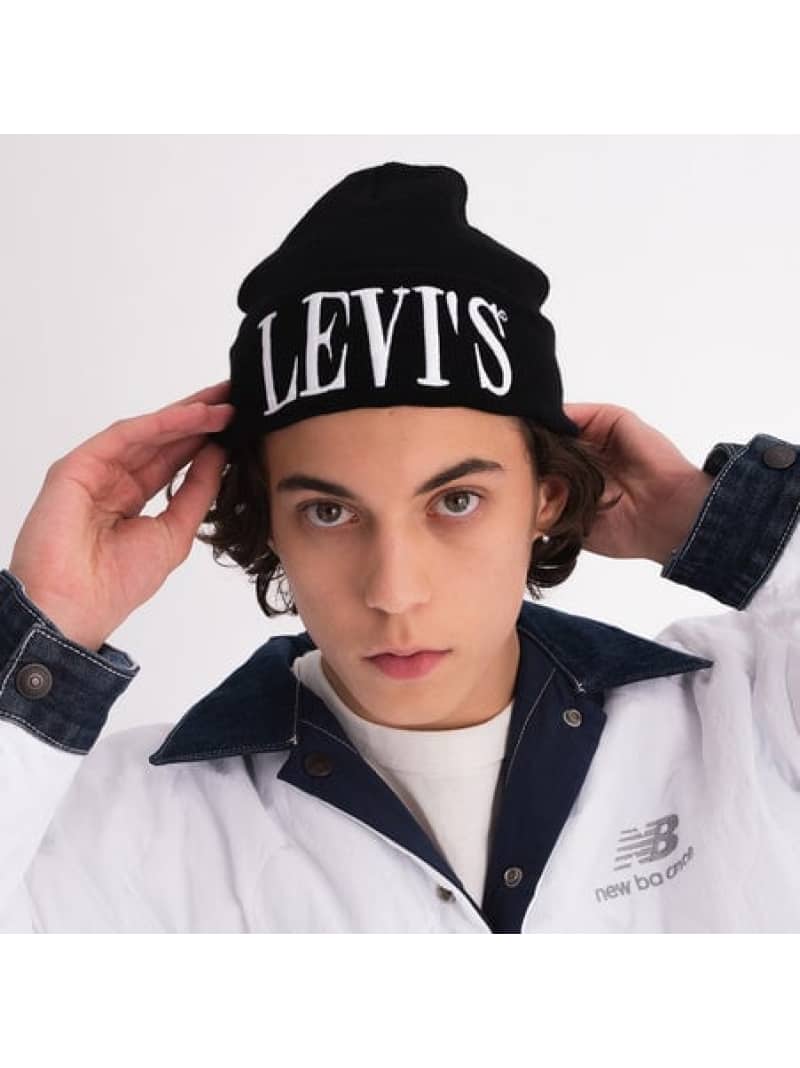 【楽天市場】【SALE／50%OFF】Serif ロゴビーニー OV Levi's リーバイス ファッション雑貨 マフラー・ストール・ネックウォーマー【RBA_E】[Rakuten ...