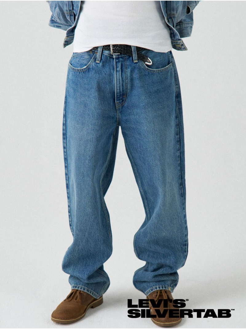 【楽天市場】【SALE／50%OFF】SILVERTAB(TM) ルーズフィット ミディアムインディゴ Levi's リーバイス パンツ ジーンズ・デニムパンツ ネイビー【RBA_E】【送料 ...
