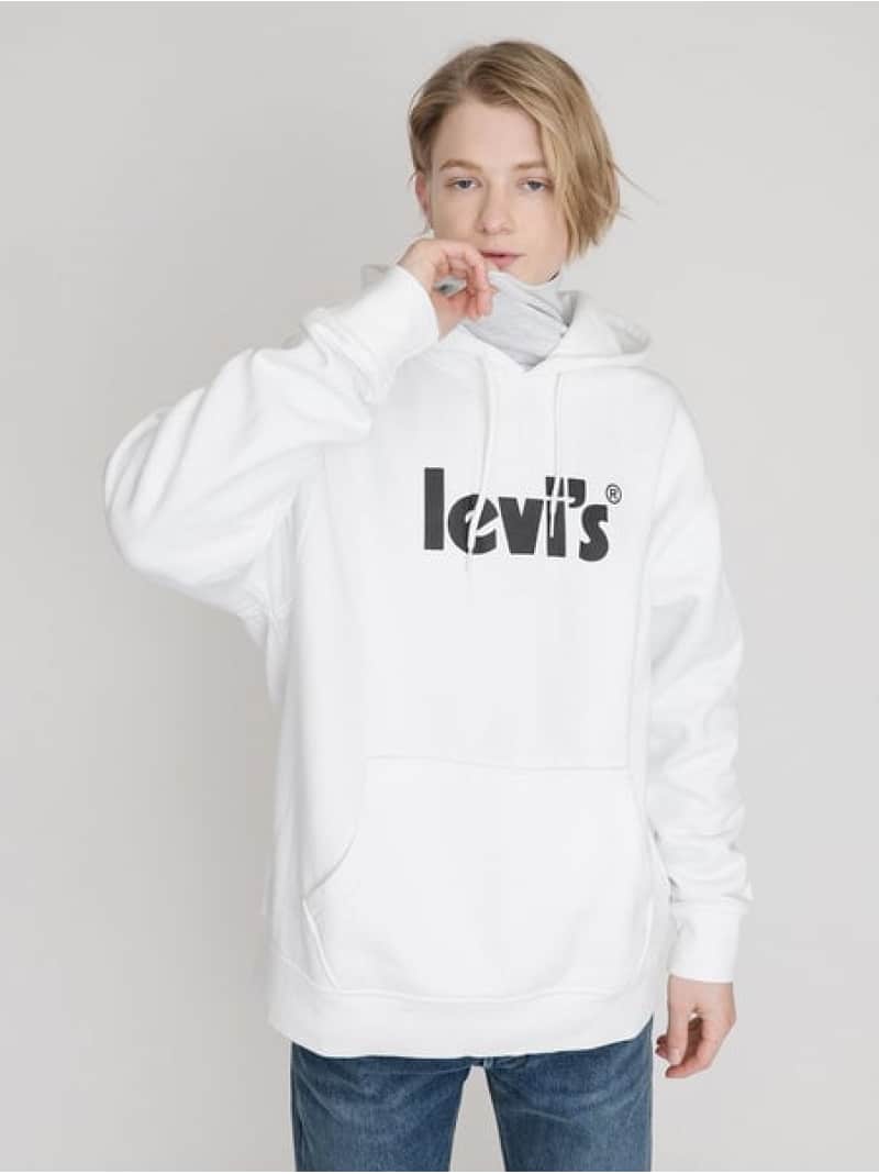 【楽天市場】【SALE／60%OFF】RELAXD グラフィック フーディー CORE POSTER Levi's リーバイス トップス ...