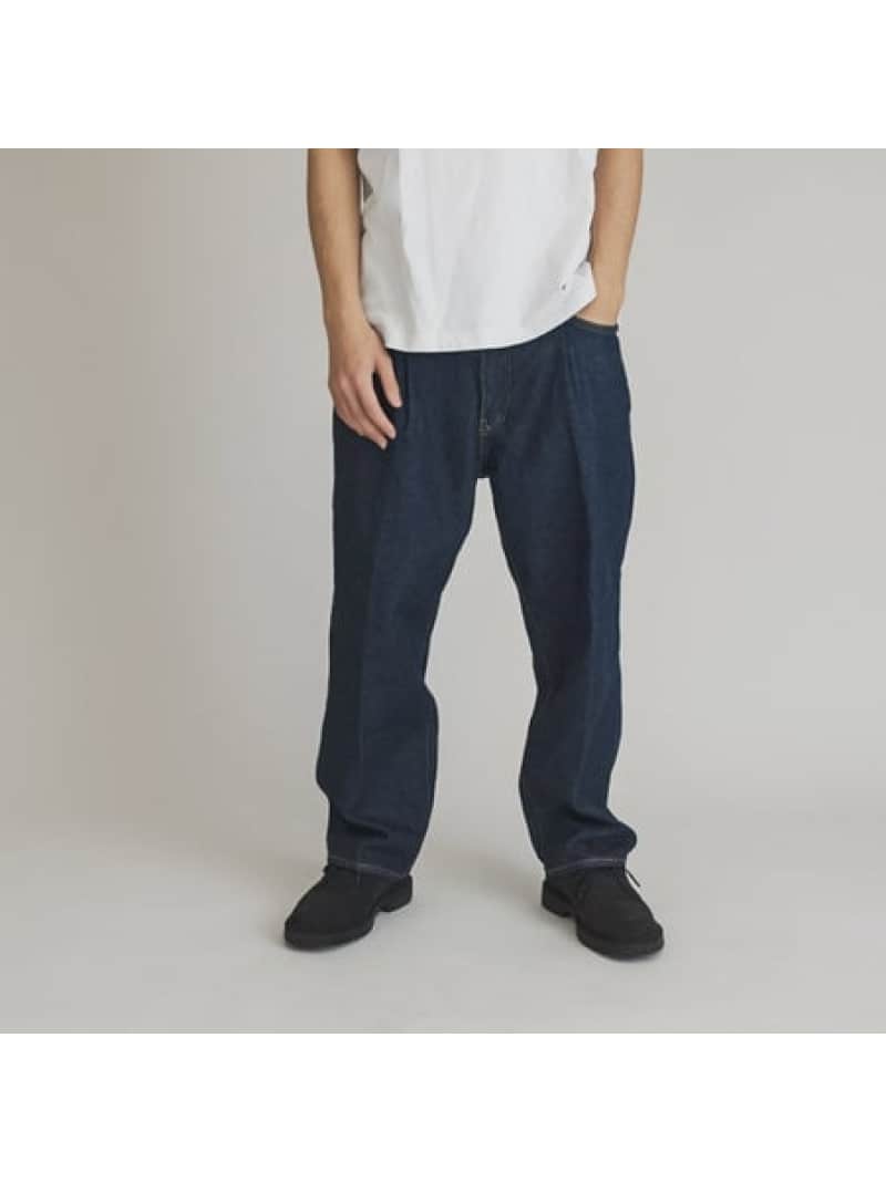 【楽天市場】STAY LOOSE PLEATED CROP BEAM SEA RINSE L Levi's リーバイス パンツ ジーンズ ...