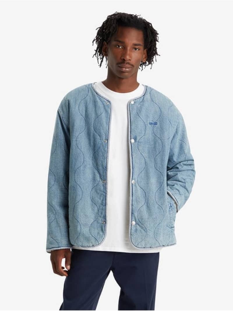 【楽天市場】【SALE／50%OFF】リバーシブル フィールドジャケット ミディアムインディゴ ABBOTTS Levi's リーバイス ...