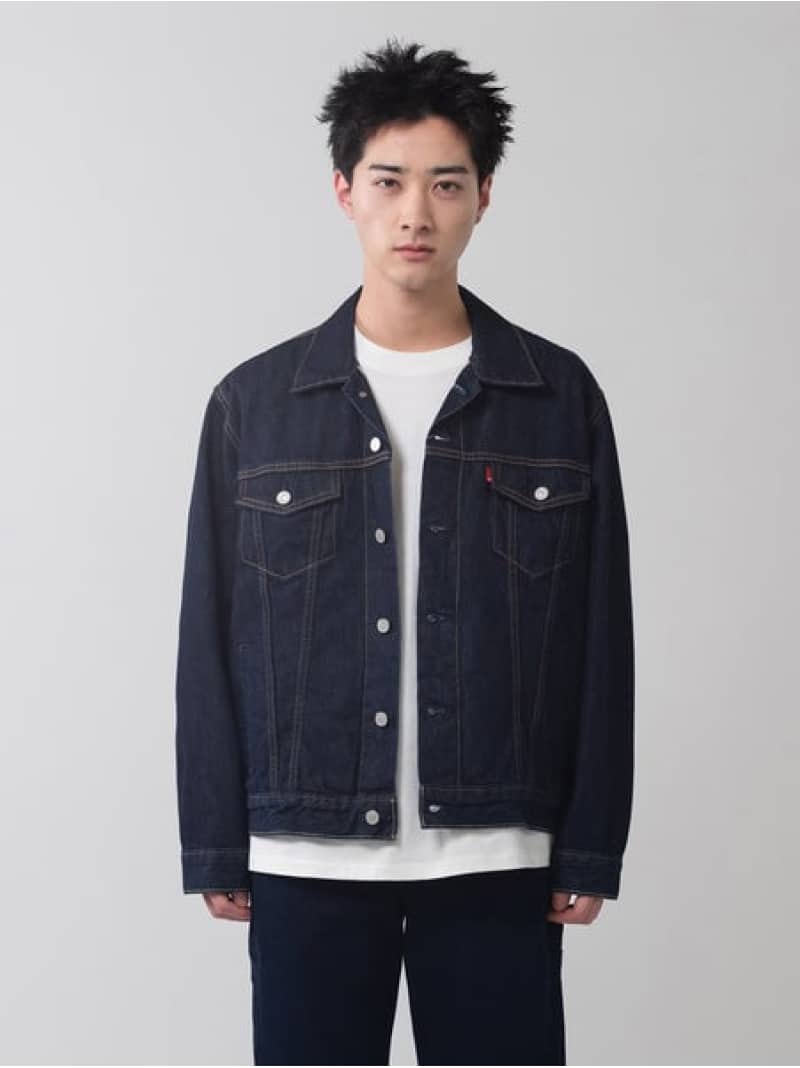 【楽天市場】TYPEIIIトラッカージャケット Levi's リーバイス ジャケット・アウター デニムジャケット ブラック【送料無料】[Rakuten Fashion]：Levi’s