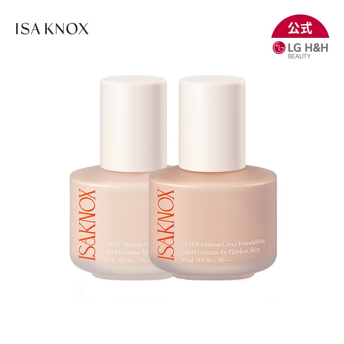 【楽天市場】【LG BEAUTY 公式】ISA KNOX イザノックス LXNEW ビタウェアカバーファンデーション 美肌 ツヤ肌 ベース ...