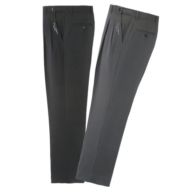 【楽天市場】刺繍入りのびのびスラックス 2本組(同サイズ2色) アジャスター付 ストレッチ フランコ・コレツィオーニ 41027：リベルタヴィラ