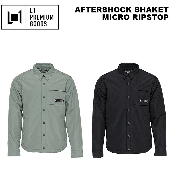 【楽天市場】L1 エルワン ウェア AFTERSHOCK SHAKET MICRO RIPSTOP 23-24(2024)モデル ジャケット ...