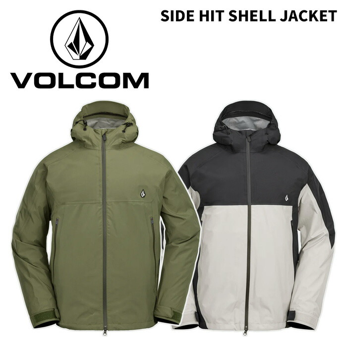【楽天市場】VOLCOM ボルコム ウェア SIDE HIT SHELL JACKET 24-25(2025)モデル ジャケット ...