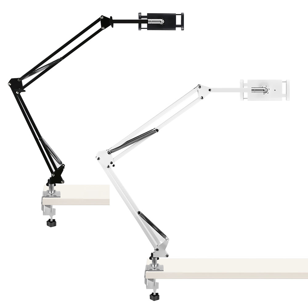 【楽天市場】アームスタンド スマホ タブレット 4-12.9インチまで 対応 寝ながら タブレットスタンド スマホスタンド 自由角度調整 ...