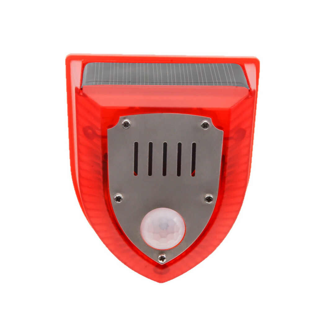 【楽天市場】USB充電対応 ソーラー 防犯アラーム 129db ブザー音 LED警告灯 警報機 防犯センサー センサーライト 充電式 防獣ライト 動物撃退 害獣撃退 盗難防止 警報アラーム ...