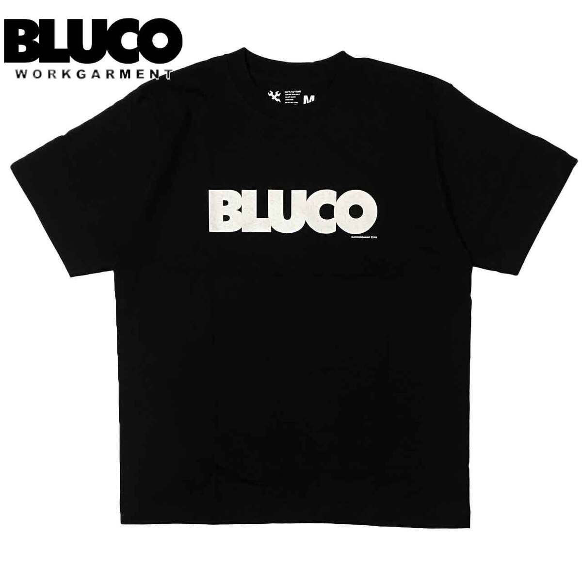 【楽天市場】BLUCO ブルコ PRINT TEE -LOGO- プリントTシャツ -ロゴ- 1201 BLACK ブラック：リブラセレクトストア