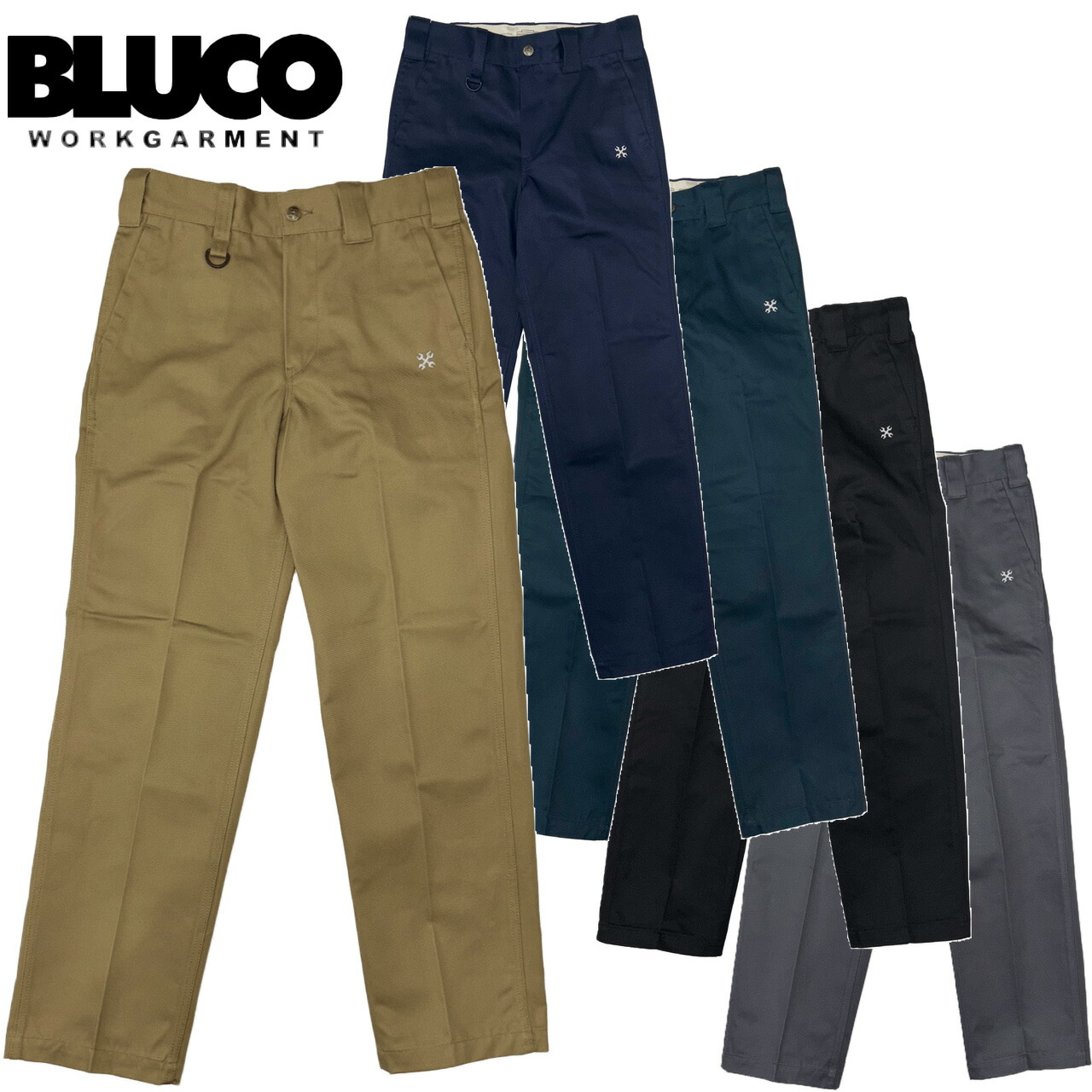 【楽天市場】BLUCO ブルコ STANDARD WORK PANTS スタンダード ワークパンツ 151-41-004：リブラセレクトストア