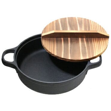 【楽天市場】及源鋳造（OIGEN）南部鉄器 すき焼ぎょうざ兼用鍋 20cm CA-024：リブレ