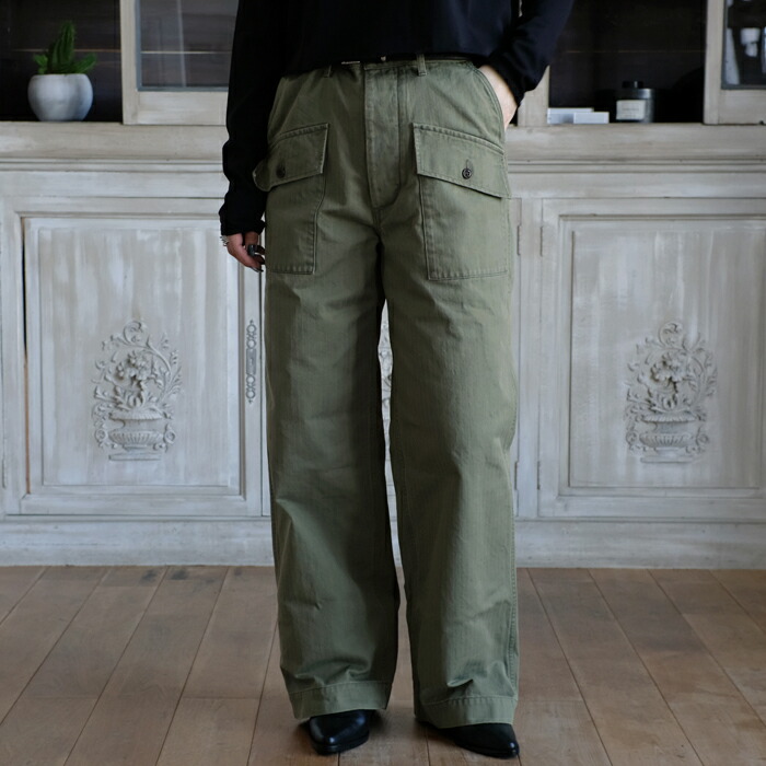 【楽天市場】chimala 25SS HERRINGBONE US ARMY HBT TROUSERS：LICAVOU select