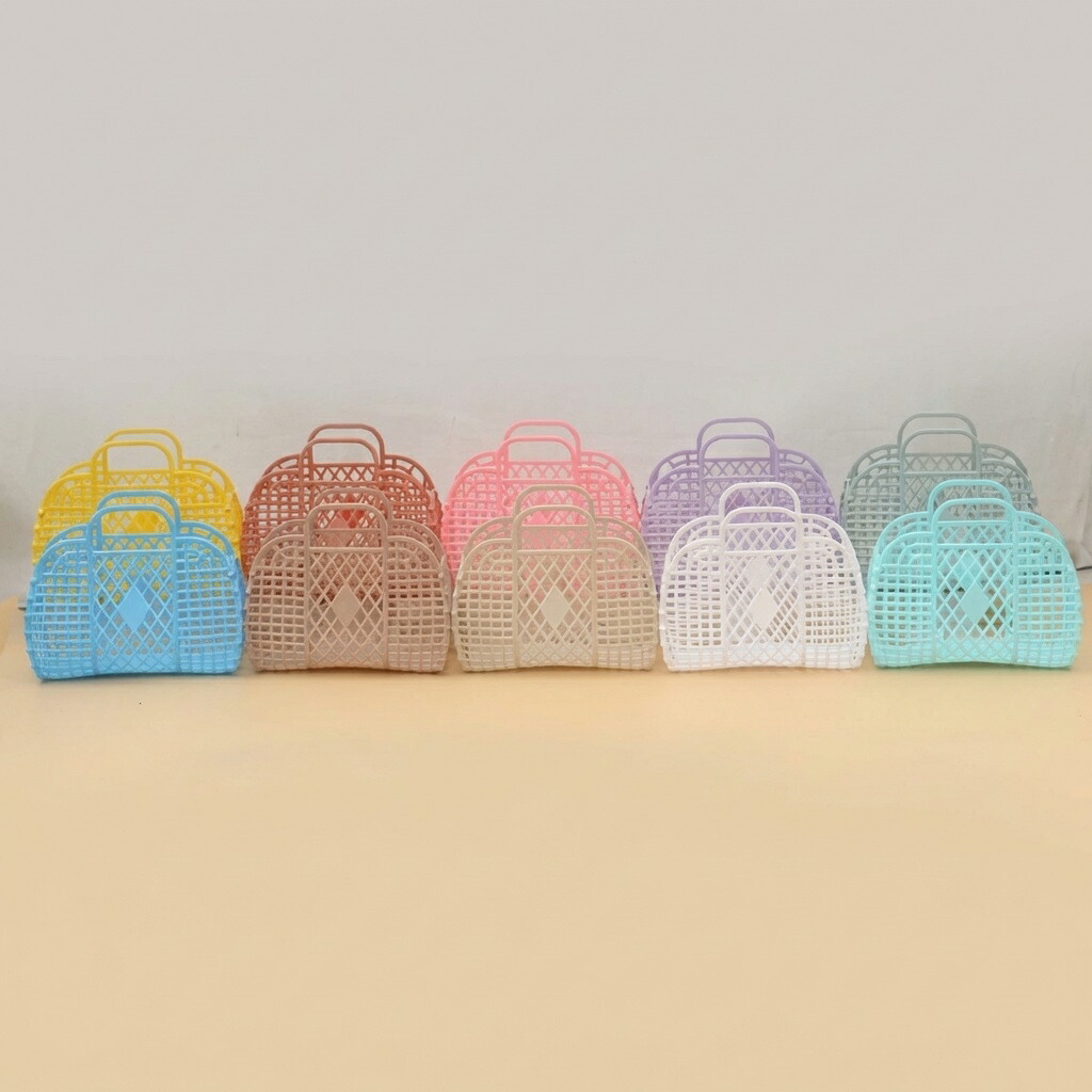 【楽天市場】日用品 プラスチック 収納かご 入浴かご 洗面かご フルーツ 野菜 バスケット ポリエチレン モダンシンプル ベージュ 緑 ピンク ...