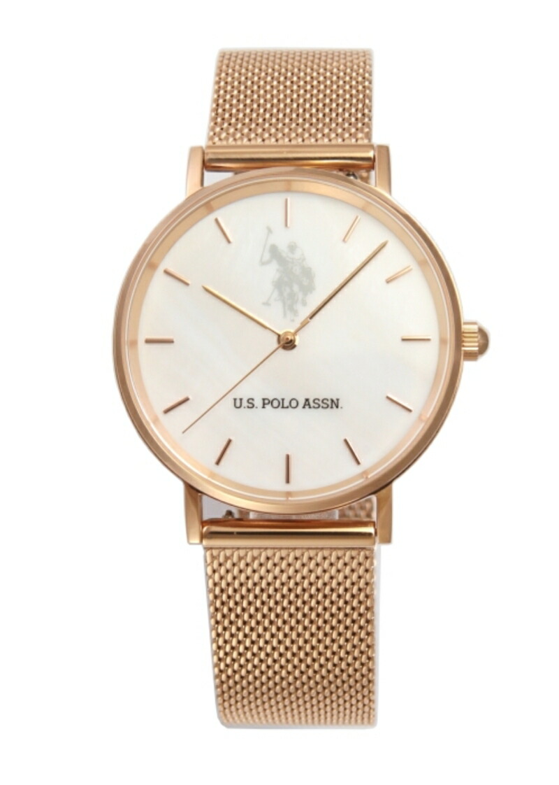 【楽天市場】US POLO ASSN ユーエス ポロ US-1A-RG USPA WATCH 時計 レディース メンズ ユニセックス ホワイト ...