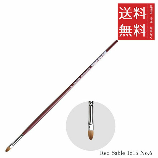 【楽天市場】【メール便/送料無料】ホルベイン ダ ヴィンチ画筆 Red Sable 1815 No.6：スペシャルスペース ペット館