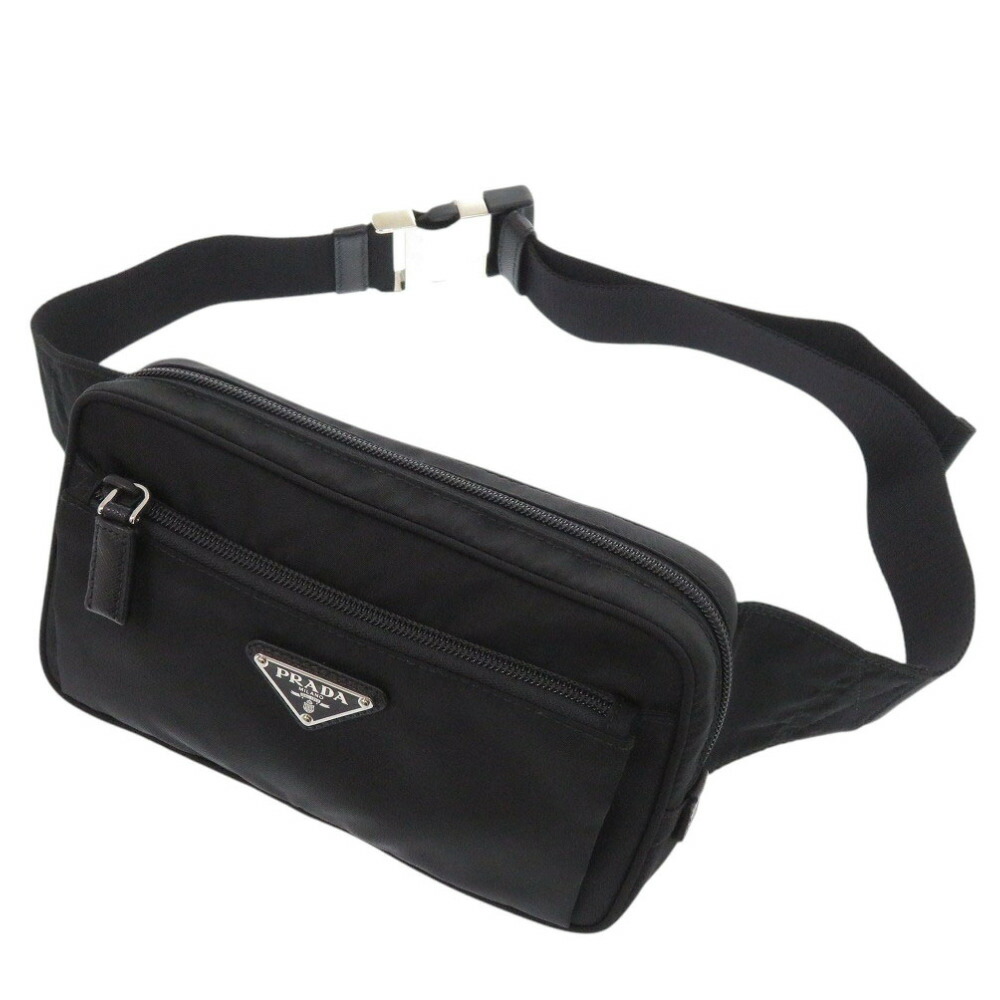 【楽天市場】新品同様 プラダ ナイロン ブラック ウエストバッグ 黒 1330【中古】PRADA：LIFE TIME楽天市場店