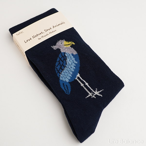 【楽天市場】松尾ミユキ Miyuki Matsuo SOCKS SHOEBILL STORK ハシビロコウ ソックス：Life Balance ...