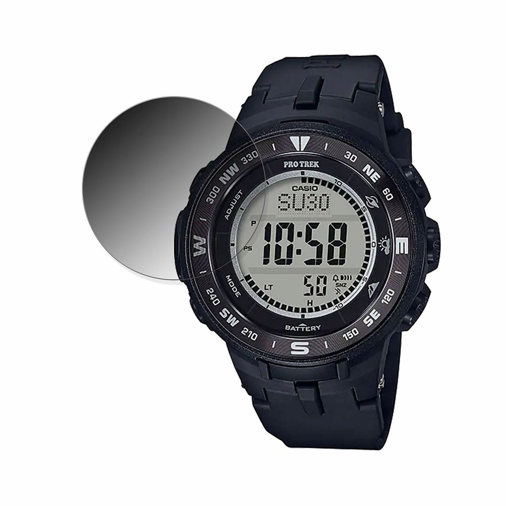 【楽天市場】【ポイント2倍】 360度 覗き見防止フィルムCASIO PRO TREK PRG-330 向けの ブルーライトカット フィルム ...