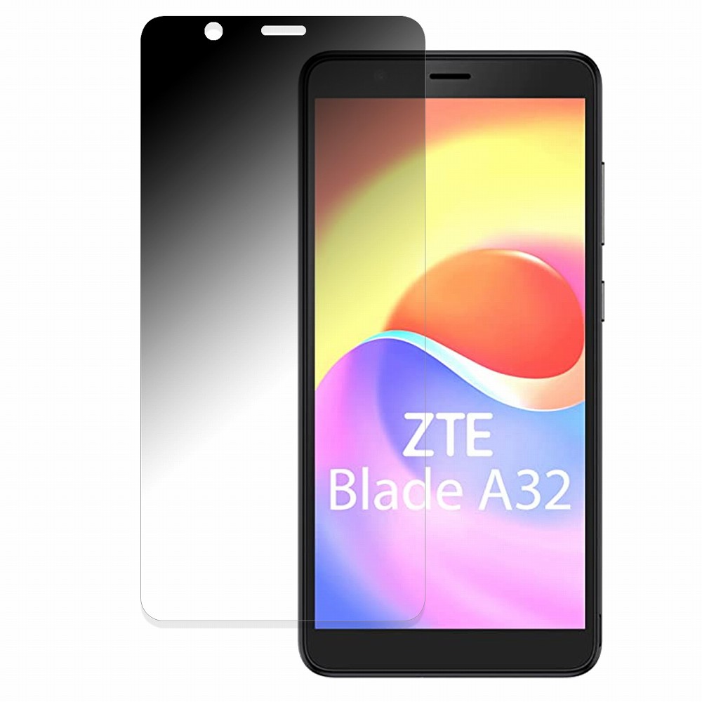 【楽天市場】【ポイント2倍】 ZTE Blade A32 向けの 【180度 曲面対応】 覗き見防止 フィルム ブルーライトカット 光沢仕様 ...