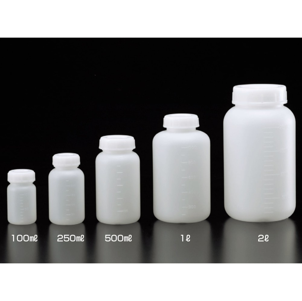【楽天市場】サンプラテック フロロバリアPEボトル広口 100mL 20415 1本：生活計量（ライフスケール）