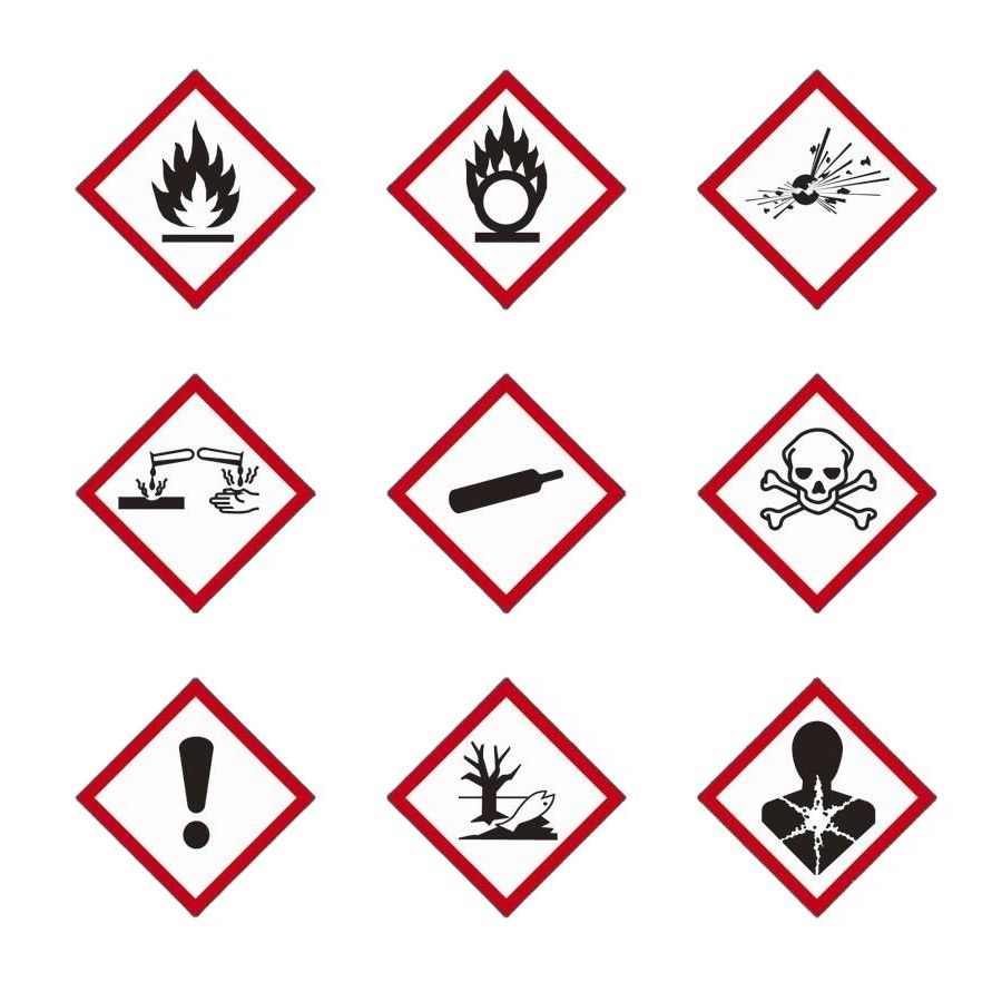 【楽天市場】サンプラテック GHSラベル ガスボンベ GHS-5 大 （5枚入） 26645 1組（5枚）：生活計量（ライフスケール）