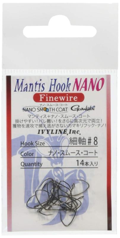 【楽天市場】IVYLINE(アイビーライン) マンティスフック・NANO Fine #8(14本)：ライフスマイルアップ 楽天市場店