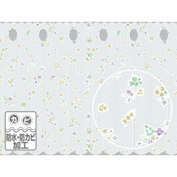 【楽天市場】新・防水防カビ カフェカーテン CFC-01 パープル(0.15mm厚) 45cm丈×100cm【送料無料】：LifeUp