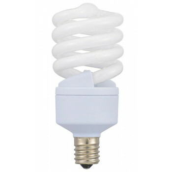 【楽天市場】OHM 電球形蛍光灯 スパイラル形 E17 60形相当 昼光色 エコデンキュウ EFD15ED/12-E17SPB【送料無料】：LifeUp