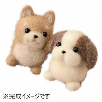 【楽天市場】ハマナカ フェルト羊毛キット「しば犬＆シーズー」 H441-341【送料無料】：LifeUp