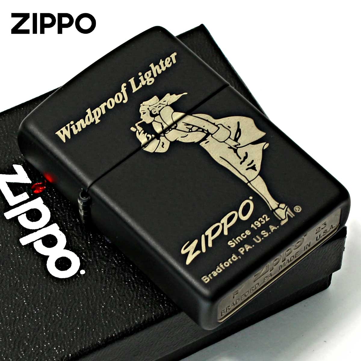 【楽天市場】Zippo ジッポライター ウィンディー ガール ZIPPO Windy Girl Z218-104616 メール便専用商品：輸入雑貨のネットストア AKIHA