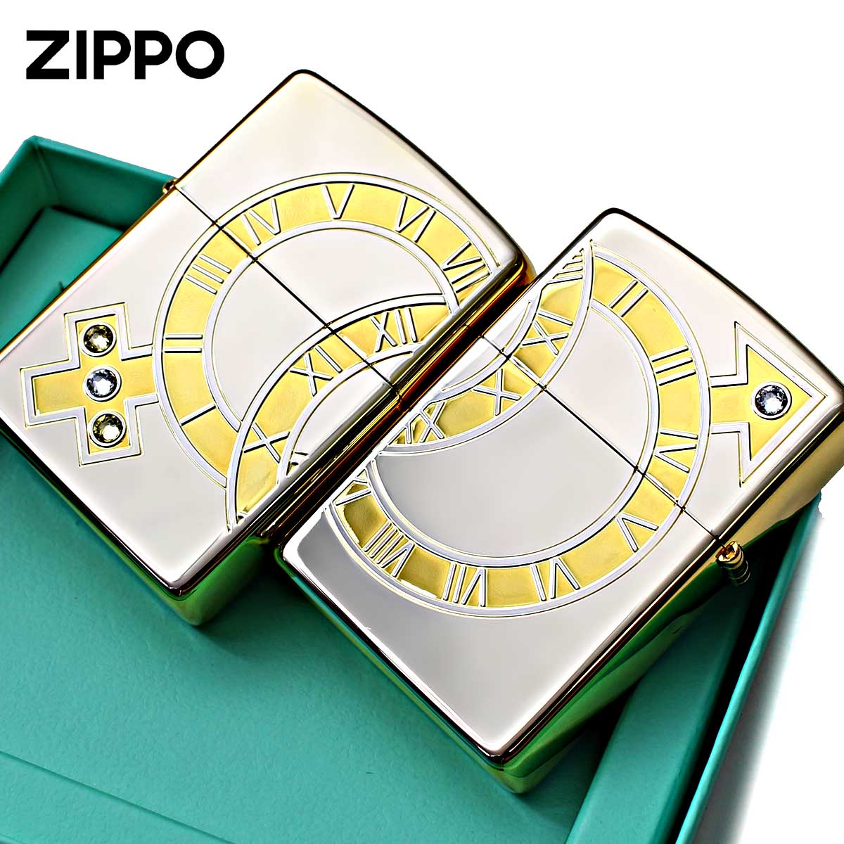 【楽天市場】Zippo ジッポライター ペア アンチェインラブ ペアセット Unchain Love Pair Set ULPR-SGP ...