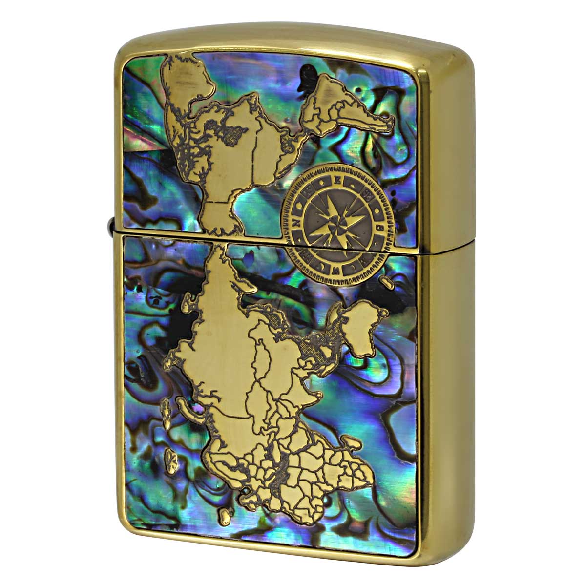 【楽天市場】Zippo ジッポー アーマー シェル 貝 地図 ワールドマップ ARMOR SHELL WORLD MAP ブラスいぶし BO ...