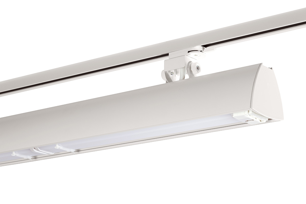 【楽天市場】LEDベースライト BFL-8404W+AHP-D45L/18-AP2×2 ライティングレール用 5000Lmクラス 1200mm ...