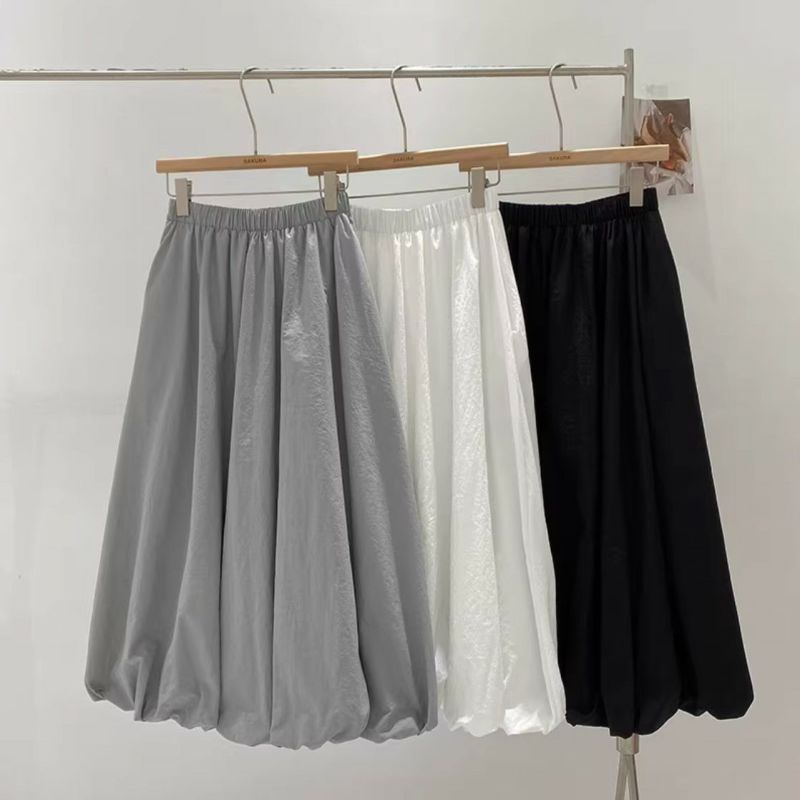 【楽天市場】【送料無料】2024 SS 新作 4color バルーン スカート：Lachic