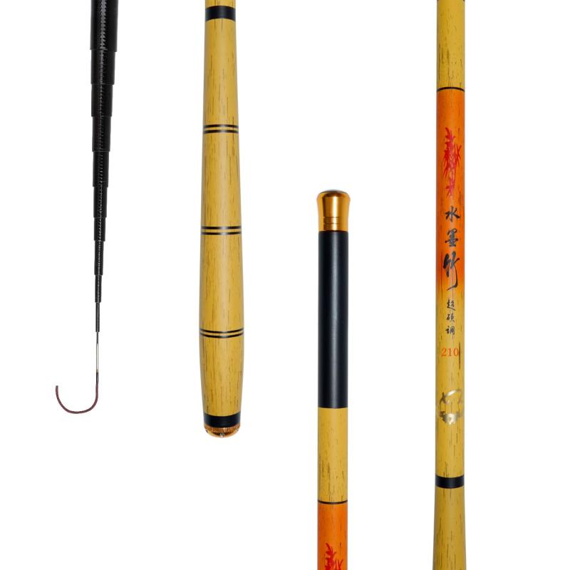 【楽天市場】JINKING 渓流竿 ロッド 延べ竿 コンパクト 川釣り 竿 渓流釣竿 超硬質高炭素 超軽量 360度回転リリアン コンパクト延べ竿 小魚万能竿 1.8M/2.1M/2.4M/2 ...