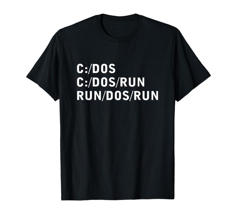 【楽天市場】C Dos Run Run Dos Run プログラマー Tシャツ：LiLishop6