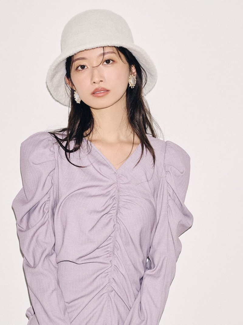 【楽天市場】【SALE／50%OFF】ヘアリーバケットハット LILY BROWN リリーブラウン 帽子 その他の帽子 ブラウン ブラック ホワイト【RBA_E】[Rakuten ...