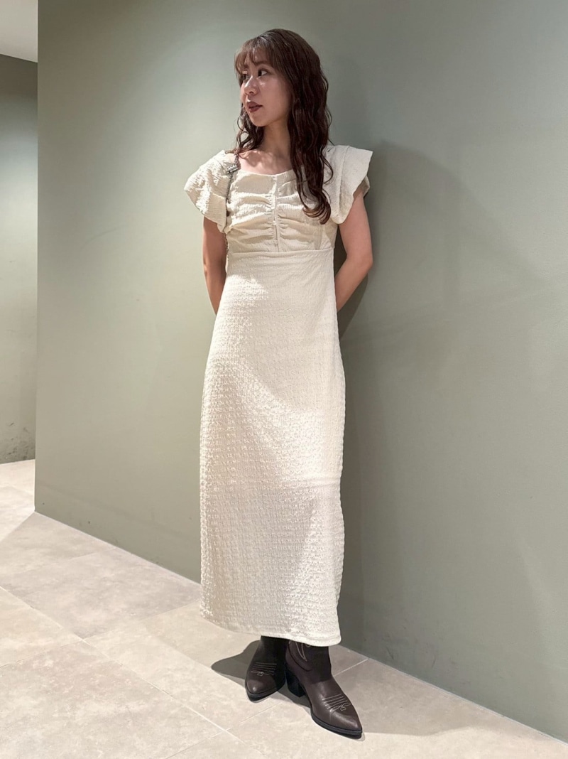 【楽天市場】2WAYカットジャガードワンピース LILY BROWN リリーブラウン ワンピース・ドレス ワンピース ブラウン ピンク【送料無料】[Rakuten Fashion]：LILY ...