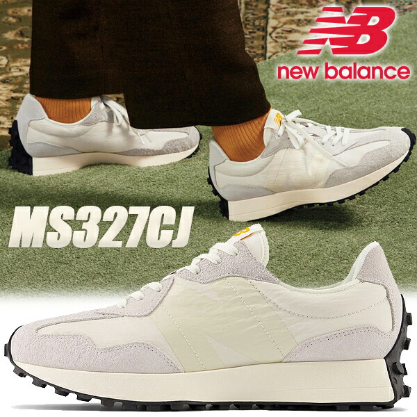 【楽天市場】NEW BALANCE MS327CJ GRAY OFF WHITE Width D ニューバランス 327 レディース ...