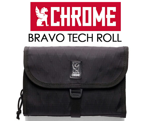 【楽天市場】CHROME BRAVO TECH ROLL BLACK X ac-235-blkx クロームインダストリーズ ブラボー テック ...